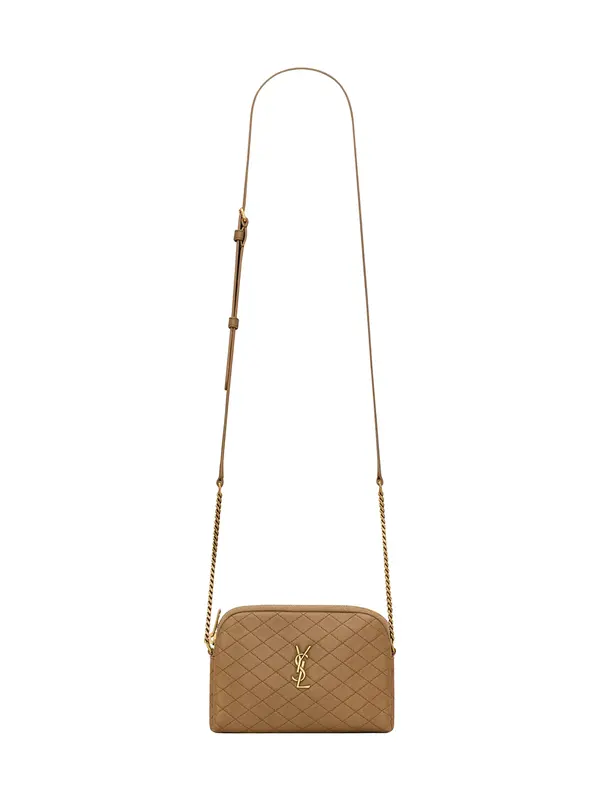 Saint Laurent Gaby Cross-body Bag - Beige