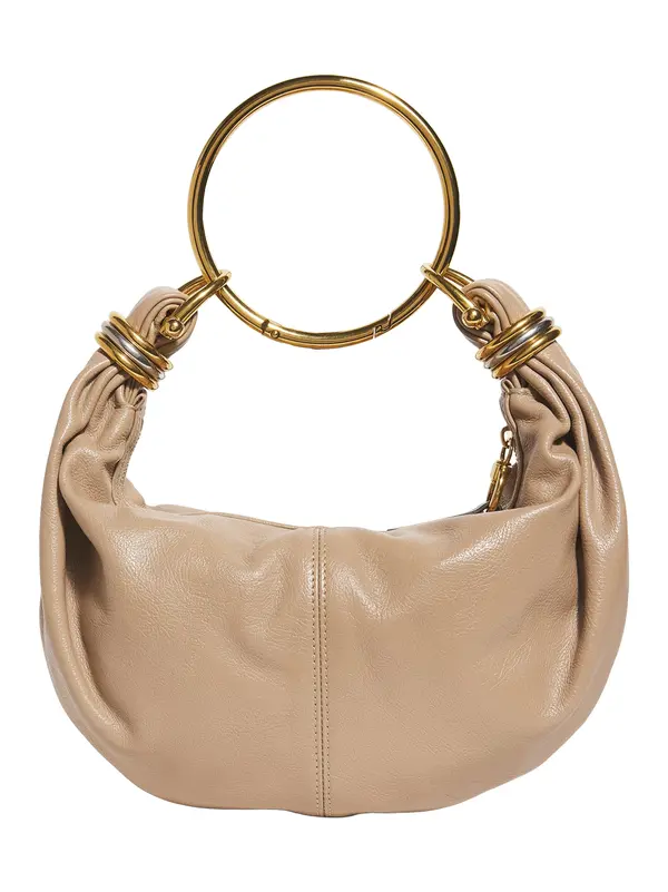 Chloé Small Leather Bracelet Bag - Brown