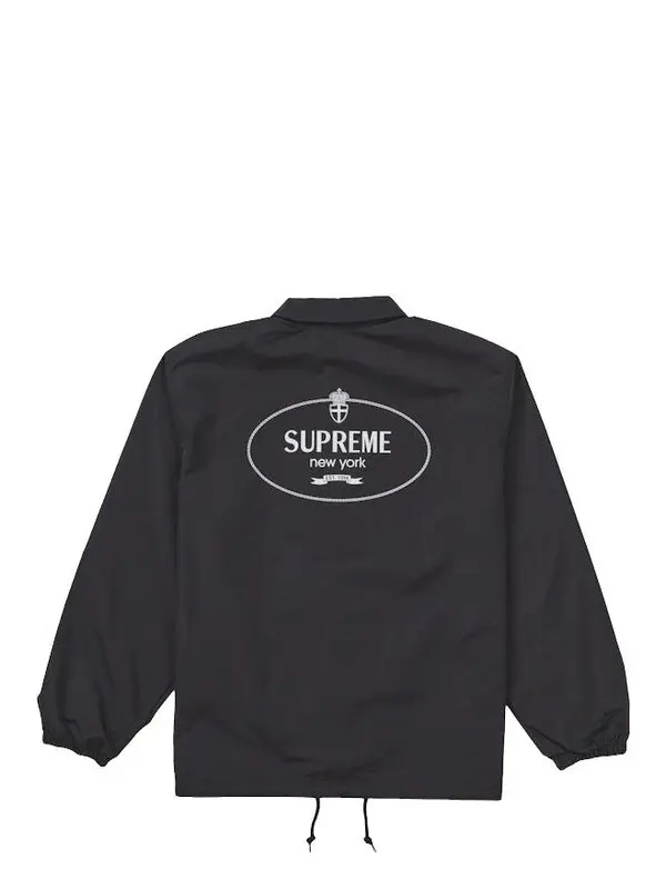 Supreme Crest Coaches Jacket - Black