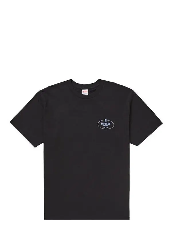 Supreme Crest Tee Shirt - Black