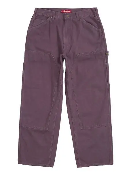 Supreme Double Knee Painter Pant - Dusty Purple