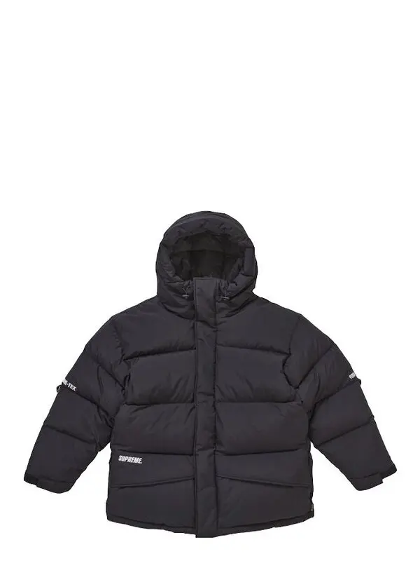 Supreme Goretex 900fill Down Parka Jacket - Black