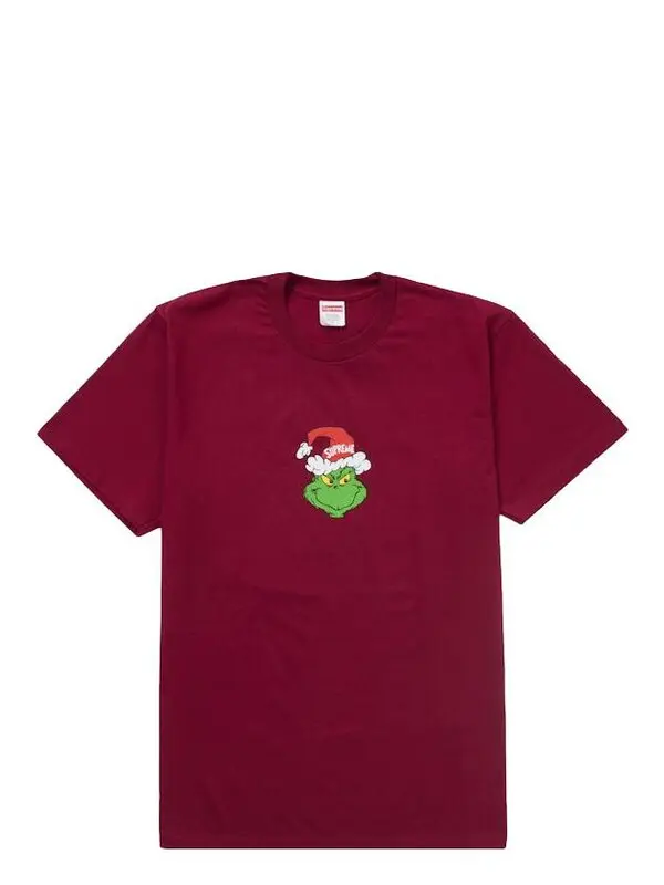 Supreme Grinch Tee Shirt - Cardinal