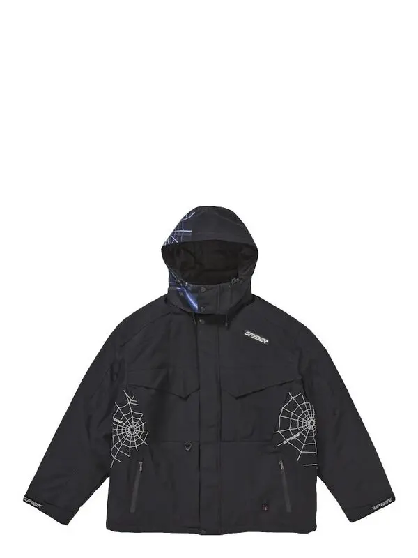 Supreme Spyder Technical Jacket - Black