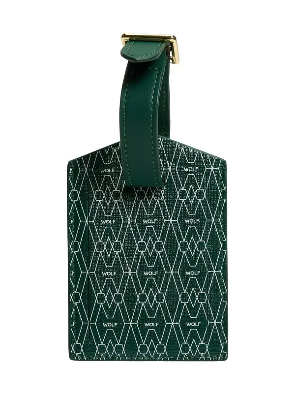 Wolf Signature Luggage Tag - Green