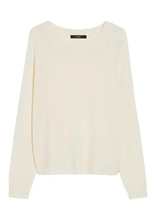 Max Mara Tago Cashmere Sweater - Ecru
