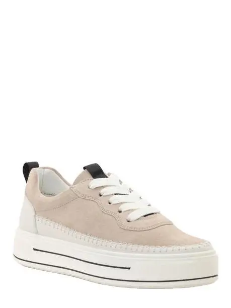 ARA Corsica Platform Sneakers - Cream/ Shell