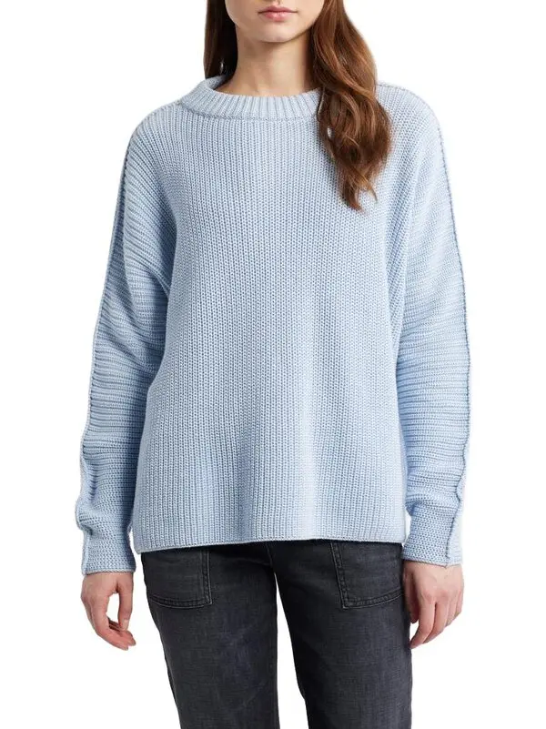 Frank & Eileen Montecito Cotton Sweater - Ice