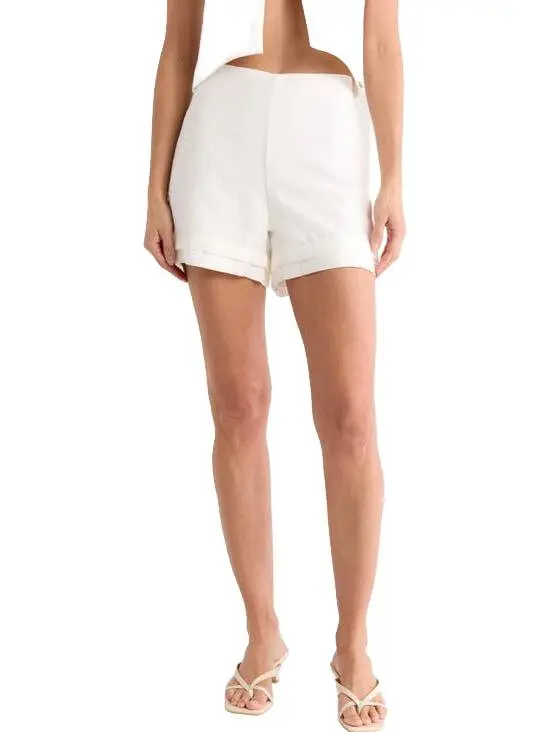 BOAMAR Riot Cover-up Shorts - Ivory