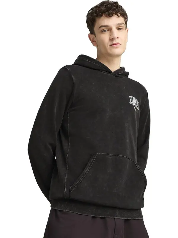 PUMA Class Pack Washed Hoodie - Black