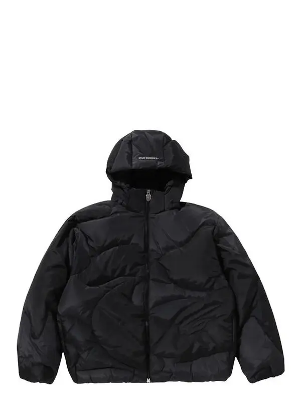 A BATHING APE 1st Camo Nylon Down Jacket - Black