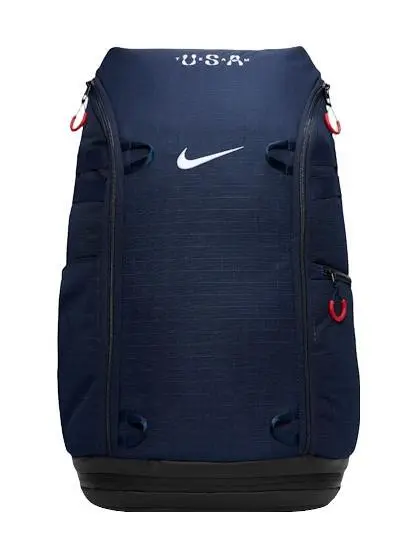 Nike Usa Elite Easyon 31l Backpack - Obsidian/black/white