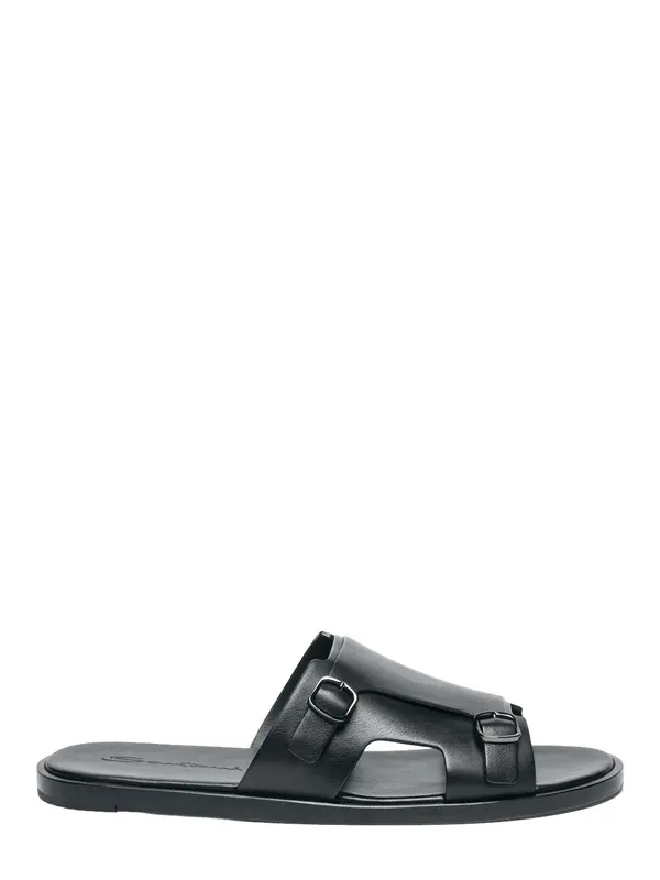 Santoni Santori Sandals - Black