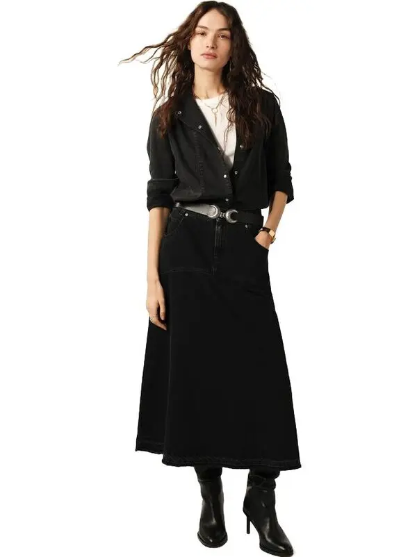 Ba&sh Bilena Shirt-style Blouse - Black