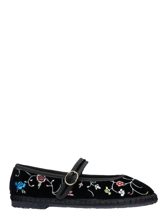 Sea Priscilla Mary Jane Flats - Black