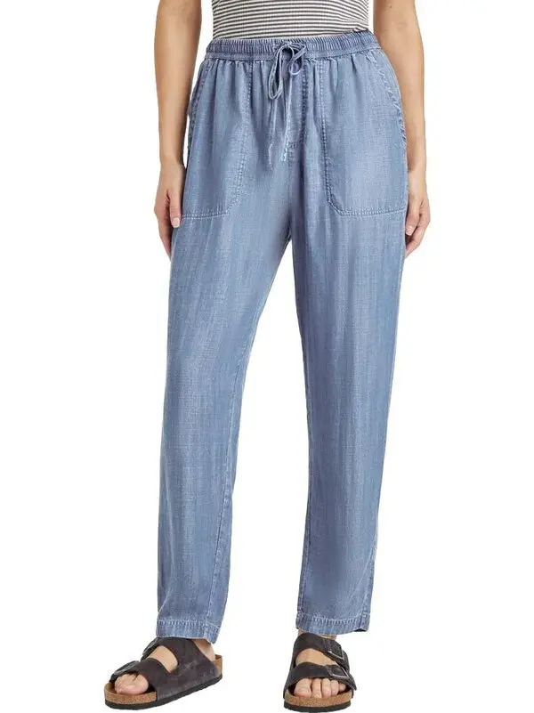 Splendid Angie Straight Pants - Indigo