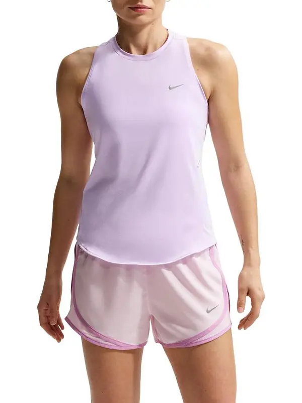 Nike Swift Dri-fit Running Tank Top - Violet Mist