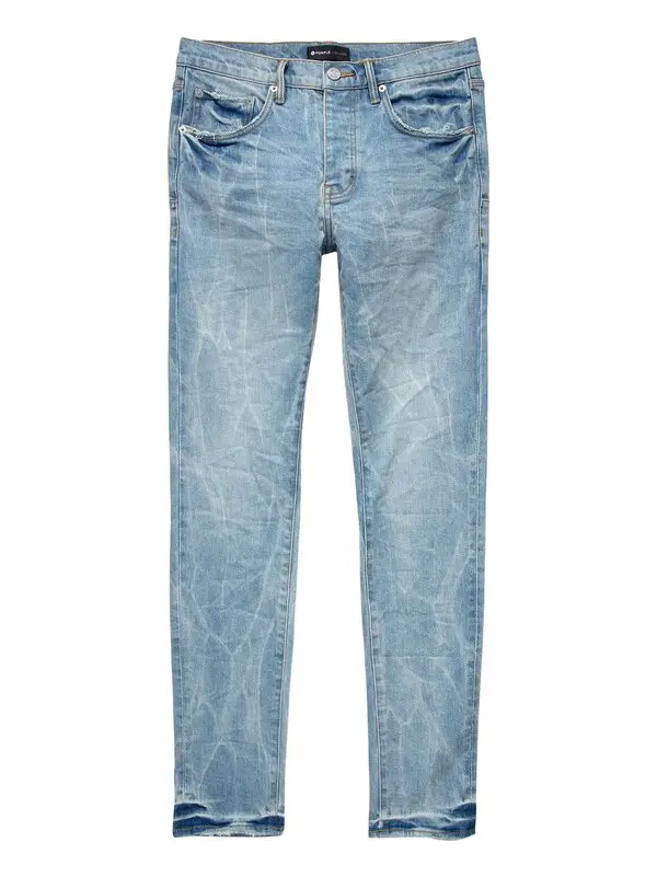 PURPLE BRAND Low Rise Skinny Jeans - Blue