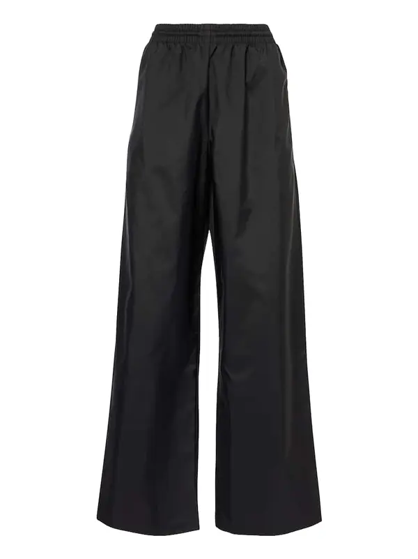 Wardrobe.NYC Wide-leg Track Pants - Black