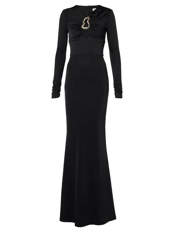 Rebecca Vallance Domenica Gown - Black