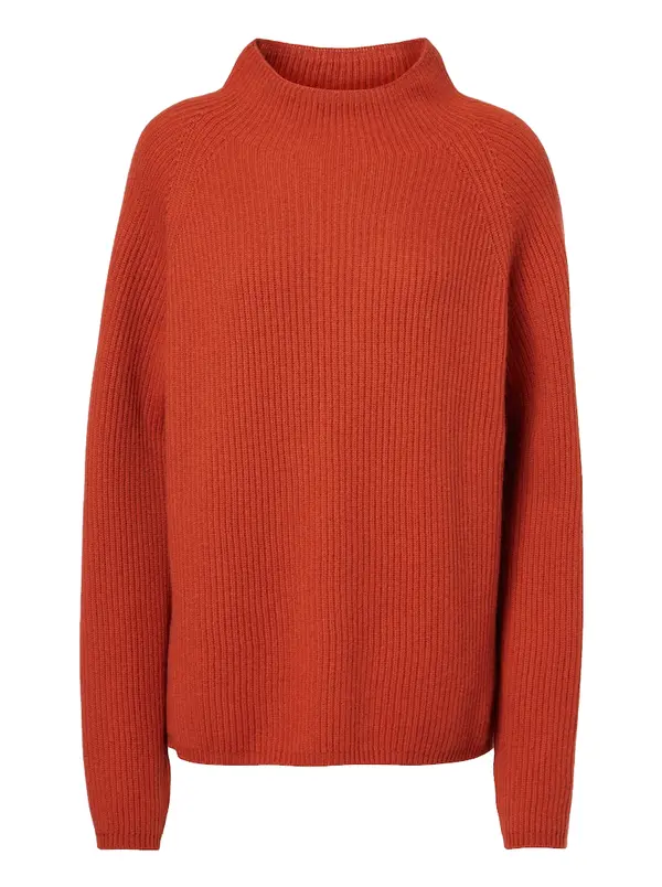 Max Mara Elica Wool And Cashmere Sweater - Orange