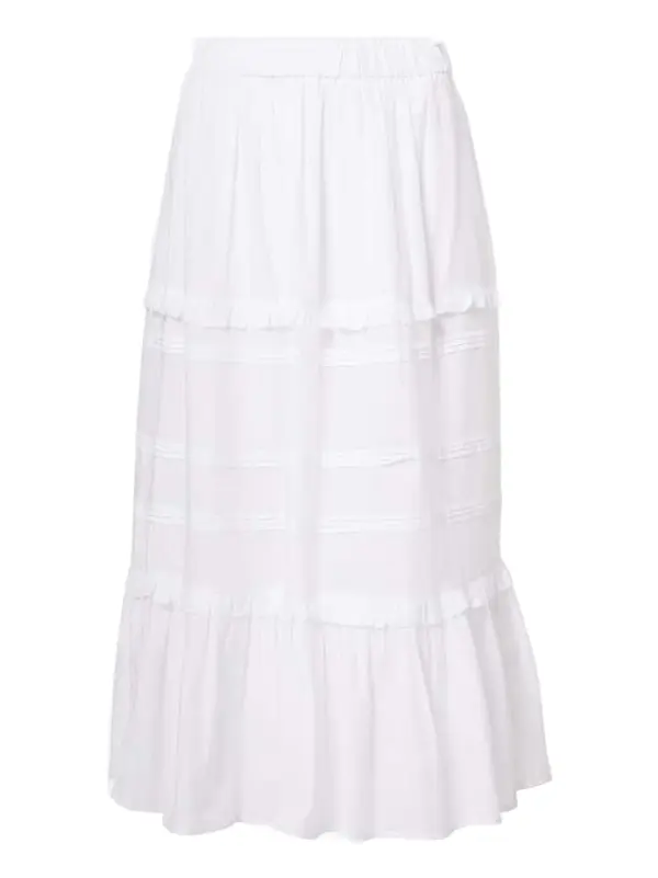 MARANT ETOILE Diya Maxi Skirt - White