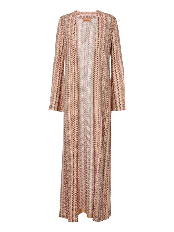 Missoni Zigzag Lamé Cardigan - Multicoloured