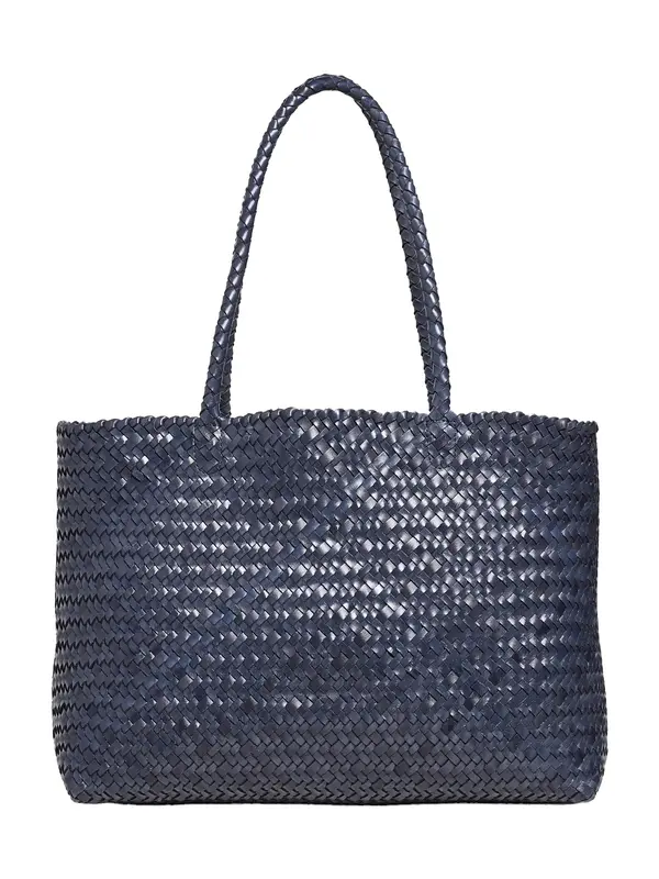 Madewell Transport Early Weekender Woven Tote - Nighttime Blue