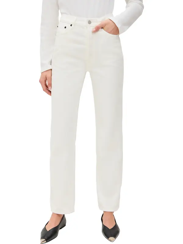 Still Here Childhood Straight Leg Jeans - Milk