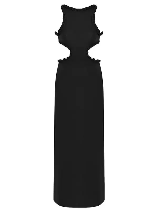 MAYGEL CORONEL Anassa Maxi Dress - Black