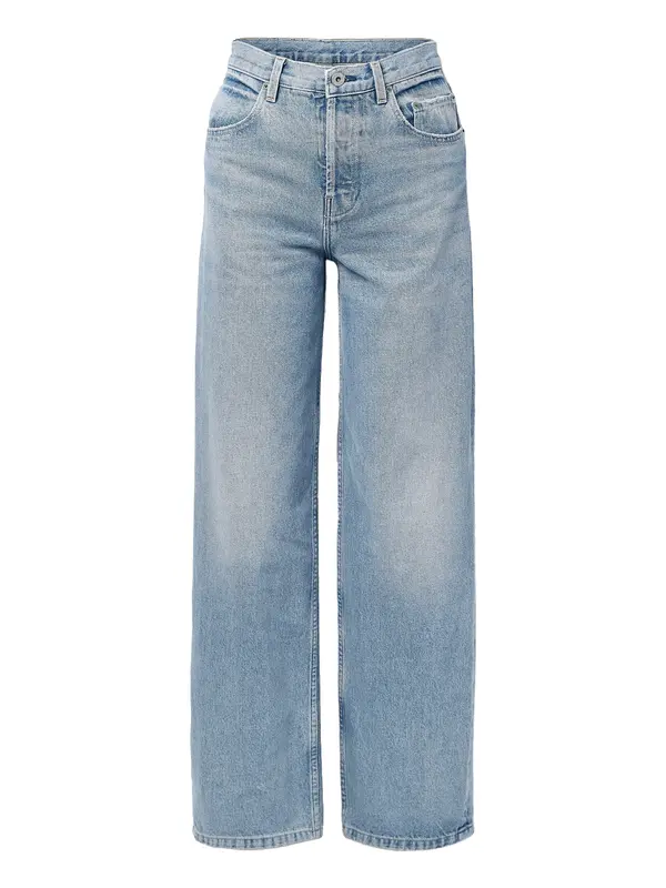 INTERIOR The Remy High-rise Straight-leg Jeans - Blue