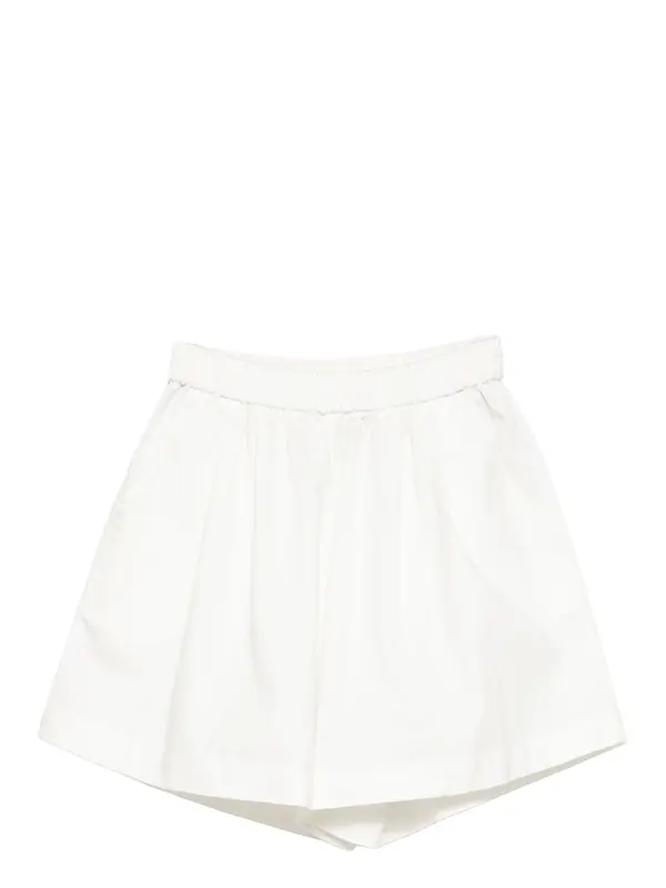 BAMBAH Ritchel Elastic Shorts - White