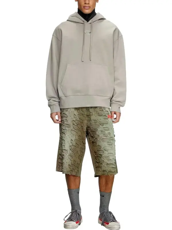 DIESEL® S-macs-hood-od Hoodie - Grey