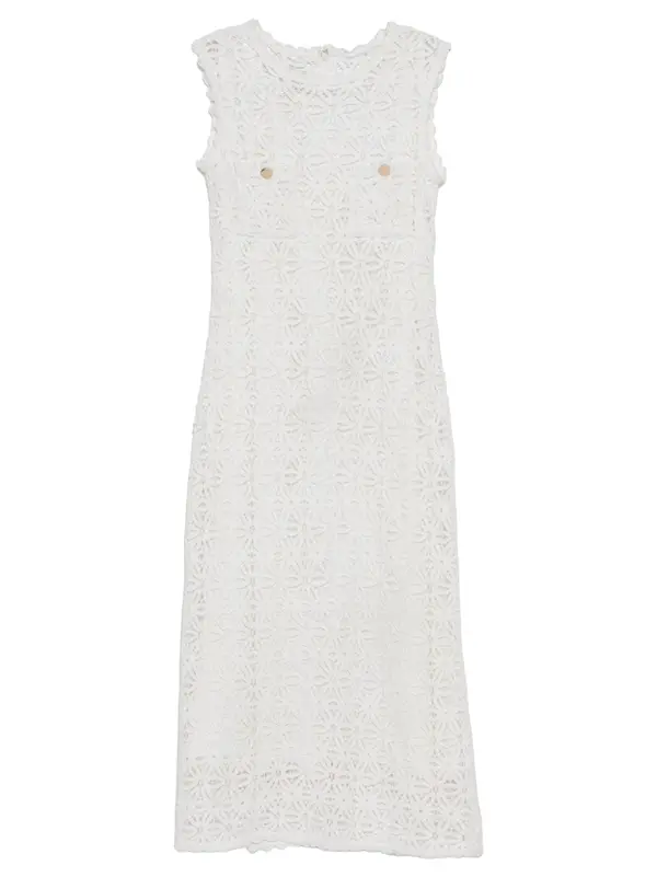 BAMBAH Chloe Lace Dress - White