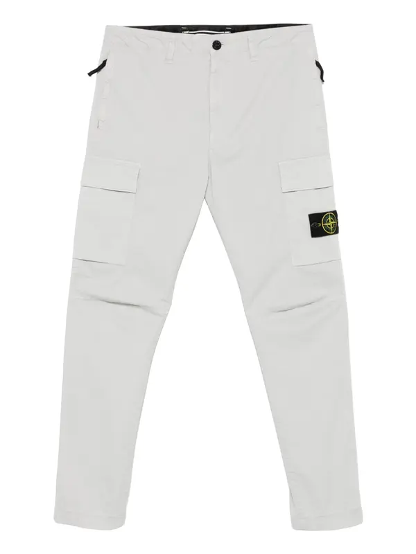 Stone Island Compass-badge Cargo Trousers - Grey