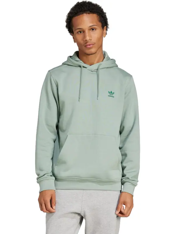 Adidas Trefoil Essentials Hoodie - Silver Green