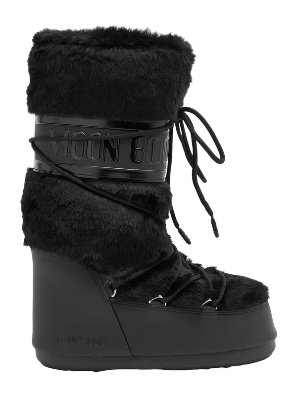 Moon Boot Icon Padded Mid-calf Snow Boots - Black