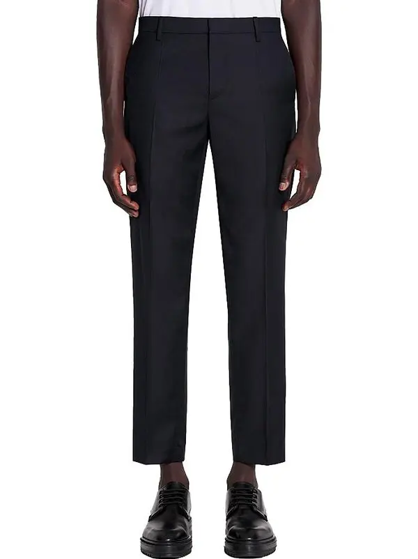 LANVIN Cigarette Trousers - Navy Blue