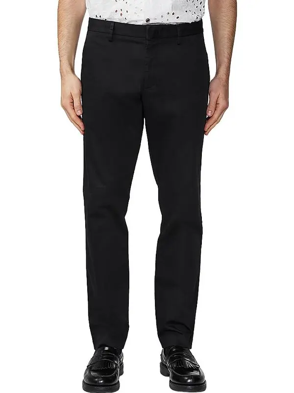 Nn07 Theo 1420 Tailored Fit Chino Pant - Black