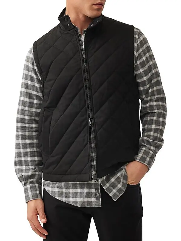 Rodd & Gunn Jervois Premium Vest - Nero