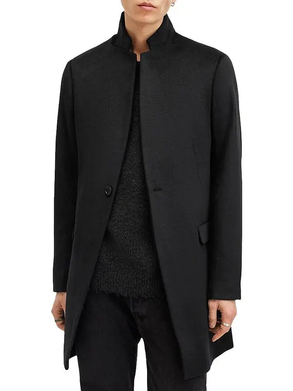 ALLSAINTS Hargrove Slim Fit Coat - Black
