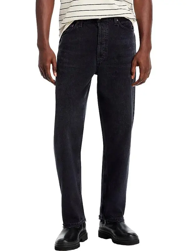 AGOLDE 90's Straight Leg Jeans - Tar