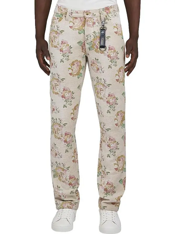PRPS Prim Rose Slim Straight Fit Pants - Cream