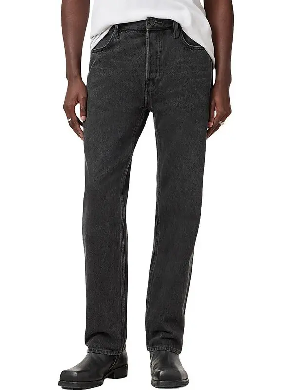 ALLSAINTS Reid Regular Fit Jeans - Black