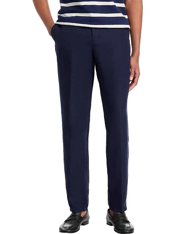 Orlebar Brown Griffon Linen Pants - Navy