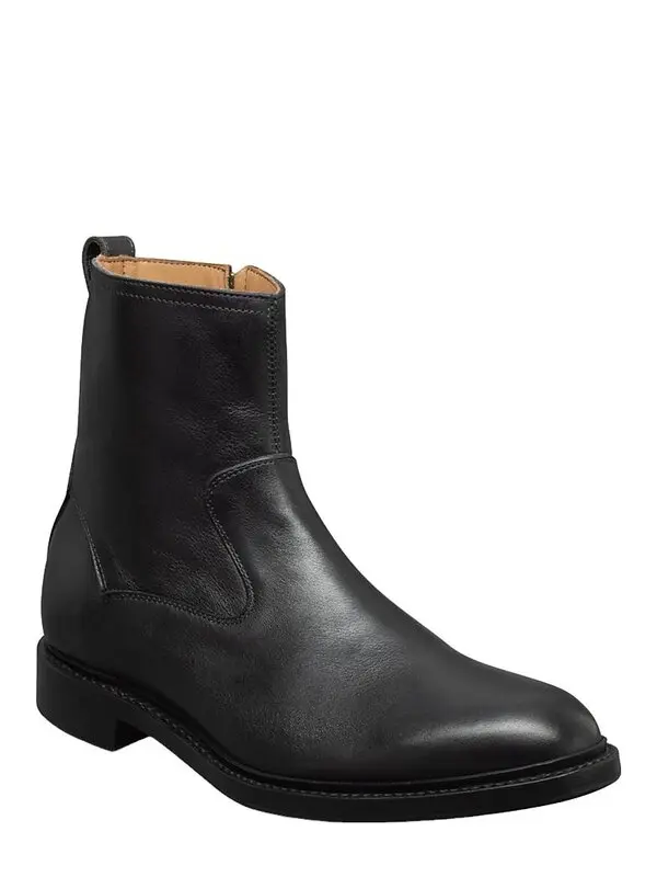 Allen Edmonds Tompkins Side Zip Boots - Black