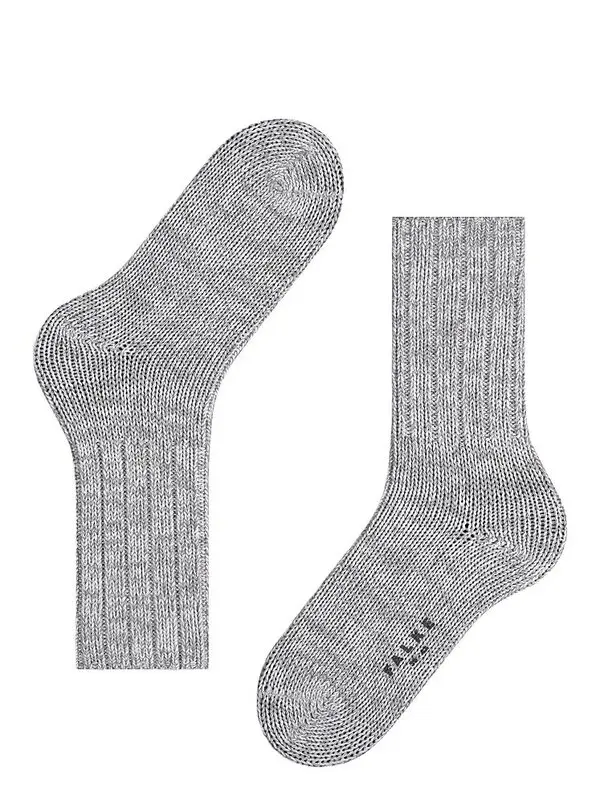 Rains Falke Brooklyn Cotton-blend Boot Socks - Metal Grey