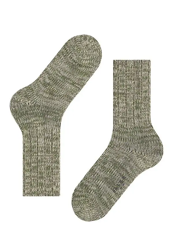 Rains Falke Brooklyn Cotton-blend Boot Socks - Thyme