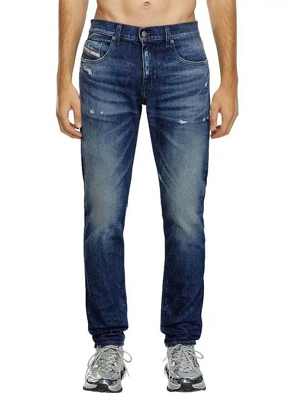 Diesel D-strukt Slim Fit Jeans - Denim