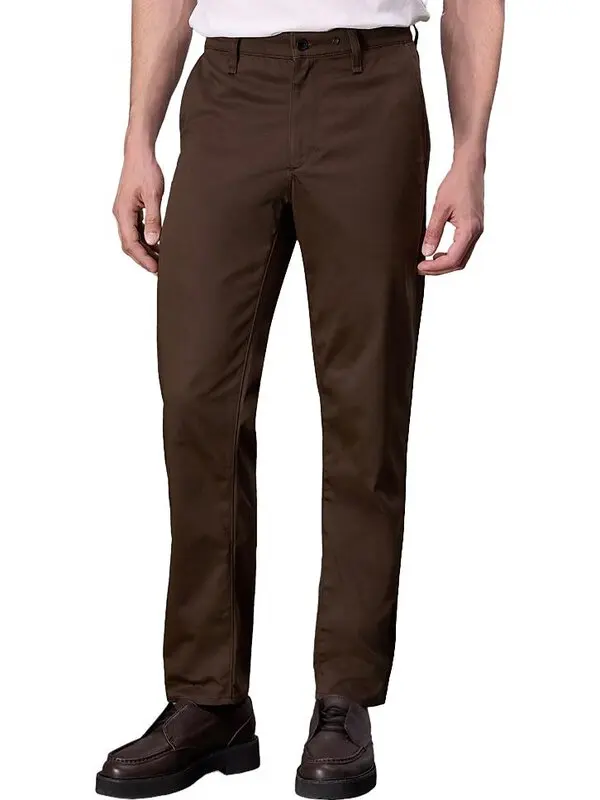 Rag & Bone Slim Fit Standard Chinos - Dark Brown